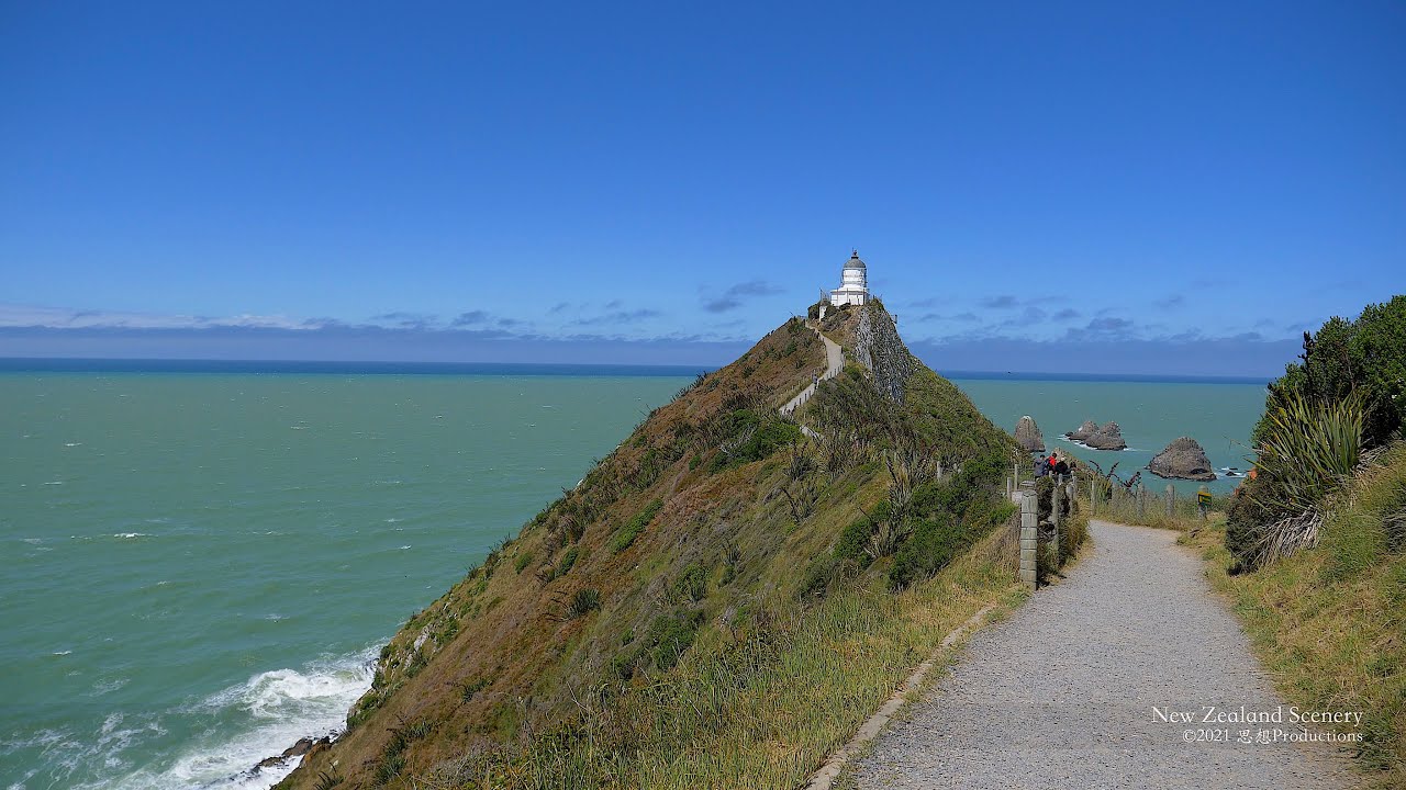4K Nugget Point Lighthouse Otago NEW ZEALAND ニュージーランド 紐西蘭 Part 63 - YouTube