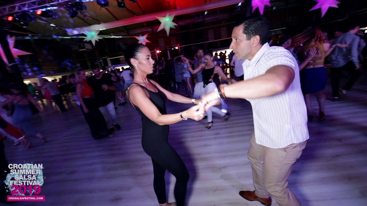 Luis Guerrero & Sylvia Dec - salsa social dancing | Croatian Summer ...