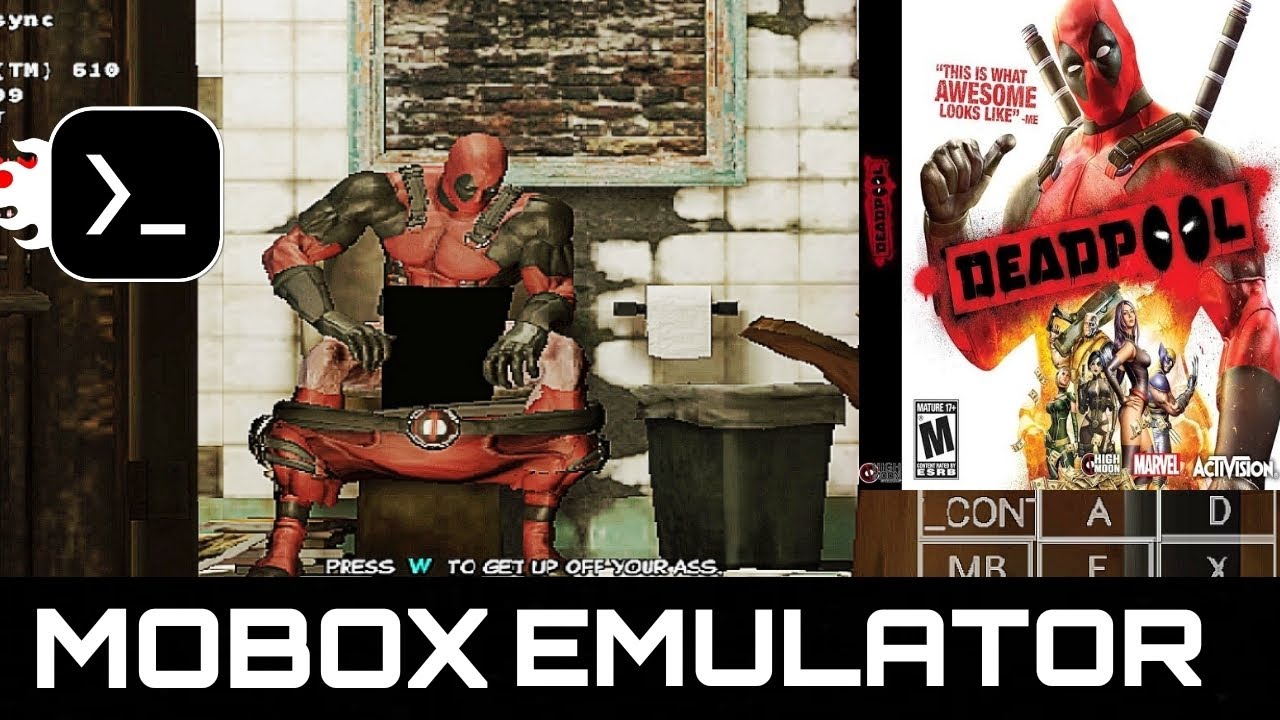 MOBOX EMULATOR I DEADPOOL 2013 IN SD665+4GB RAM I PC GAMES ON ANDROID ...
