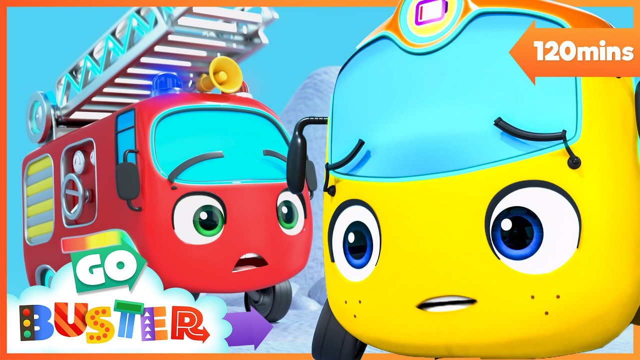 Buster Needs Help! He's Feeling Sick! 🐶😷💔 | Go Buster | Kids Road Trip ...