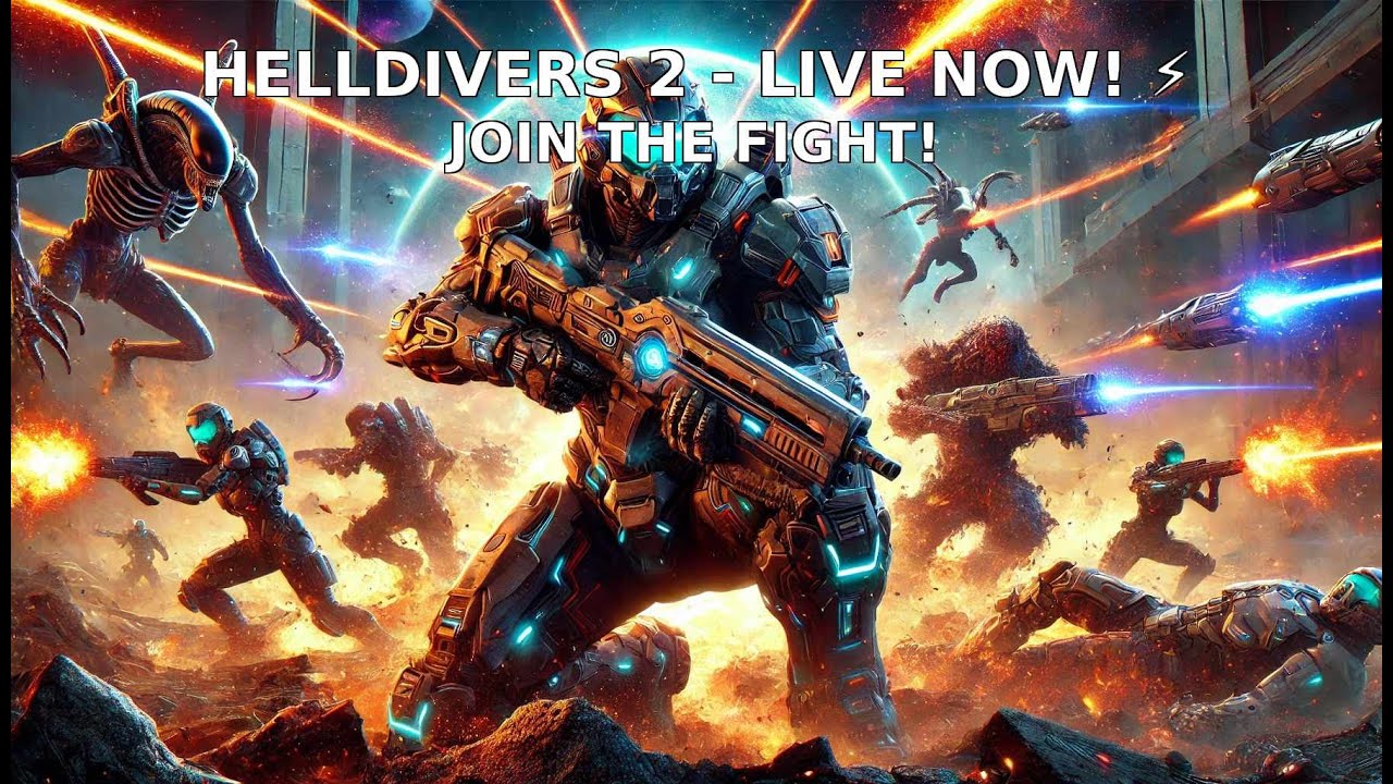 Helldivers 2 Streaming Live - YouTube