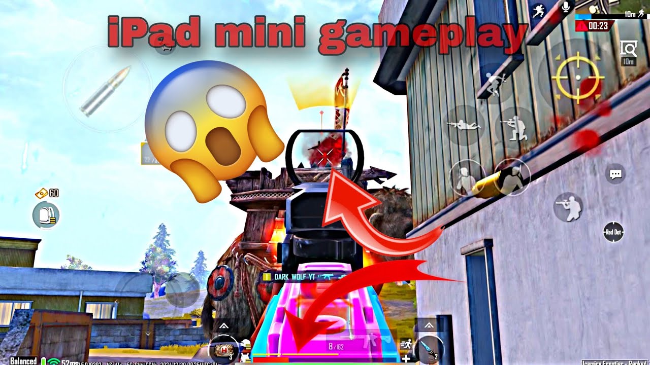 iPad mini gameplay full fight for chicken dinner🥰😇 - YouTube