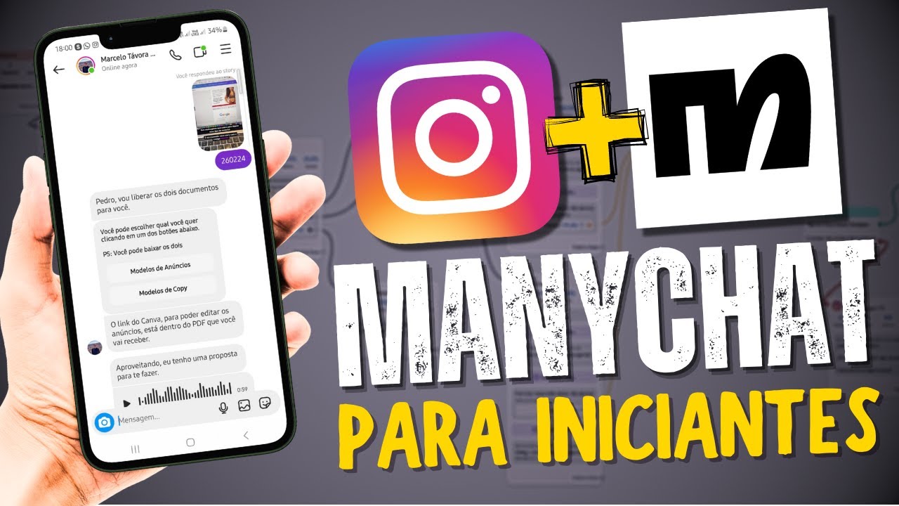 Como usar o Manychat no Instagram (Tutorial) - YouTube