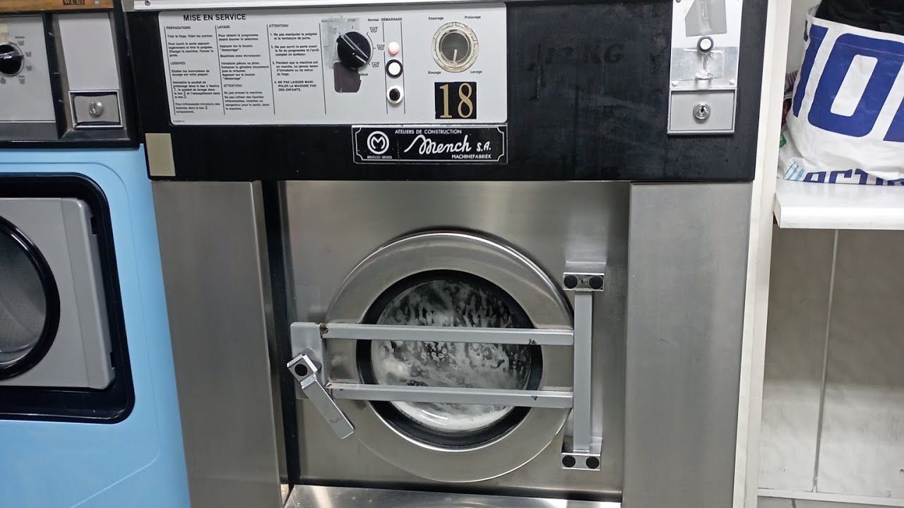 Electrolux wascator WE 120 & Electrolux T4300S dryer - YouTube