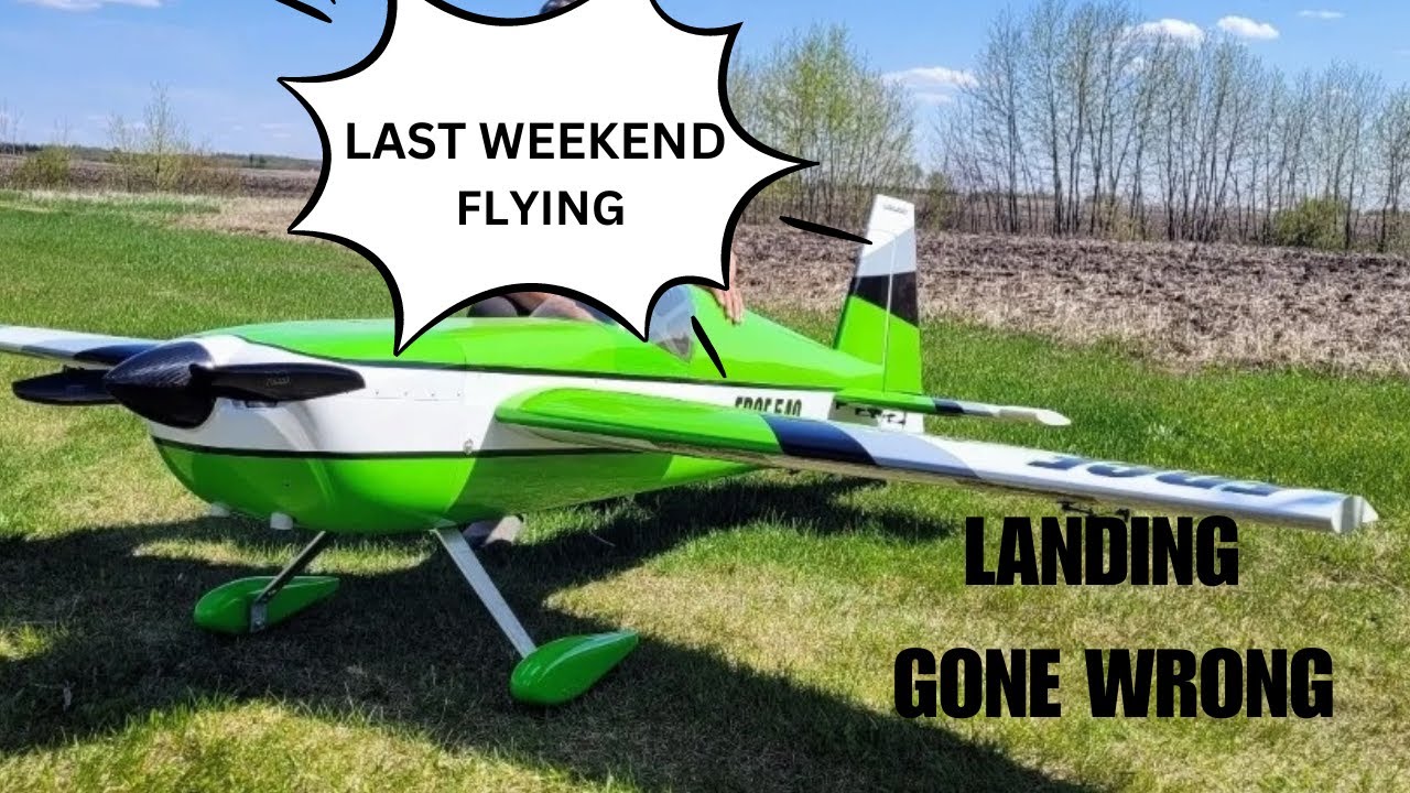 Flying Model Airplanes - Landing Gone Wrong - YouTube