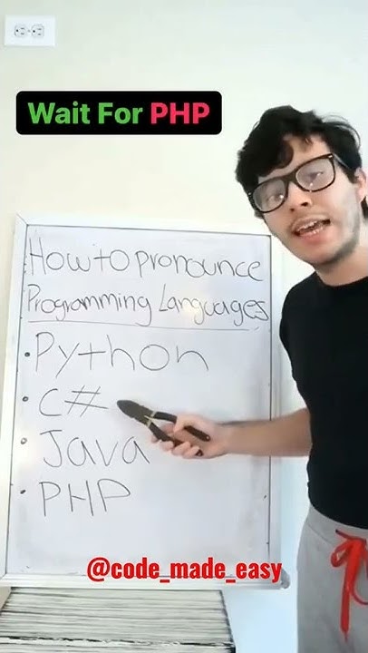 Which pronunciation you liked? #short #shortvideo #shorts #python #programming #coding 😂😂 - YouTube