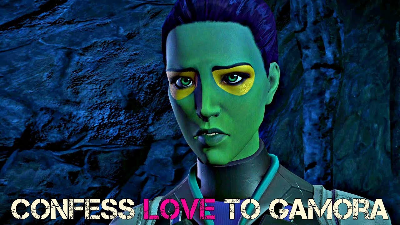 Guardians of The Galaxy Telltale Episode 4 - Confess Love to Gamora ...