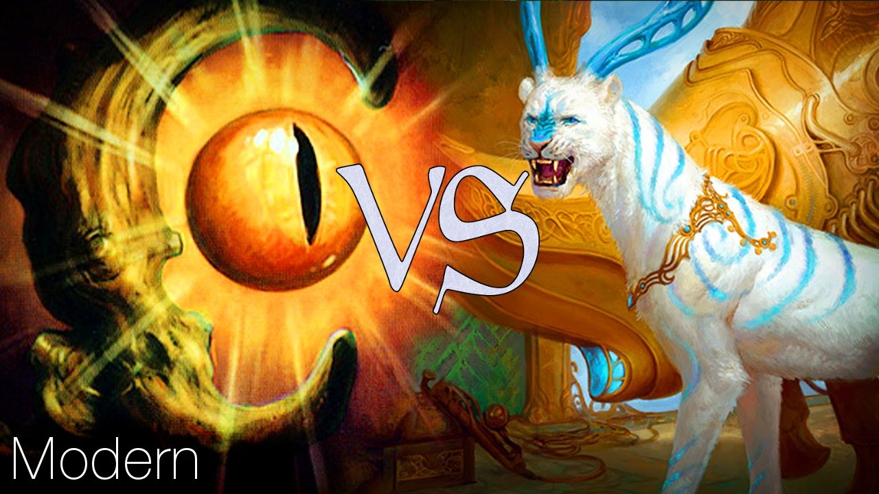MtG Modern Gameplay - Scepter Reversal VS Copycat - YouTube
