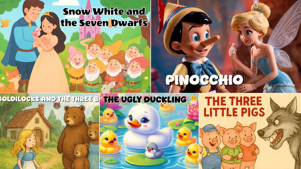 Collection of Fairy Tales and Bedtime Stories for Kids | Famous Kids ...