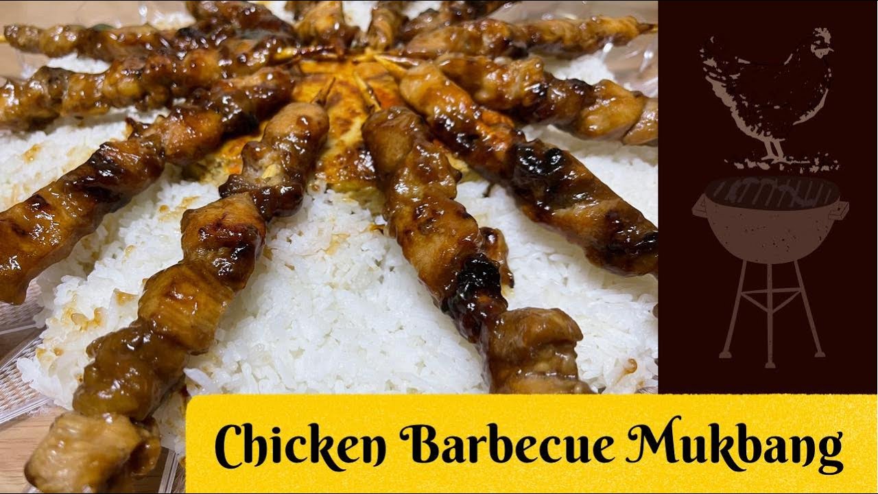 Food Series : Chicken Barbecue Mukbang with Family - YouTube