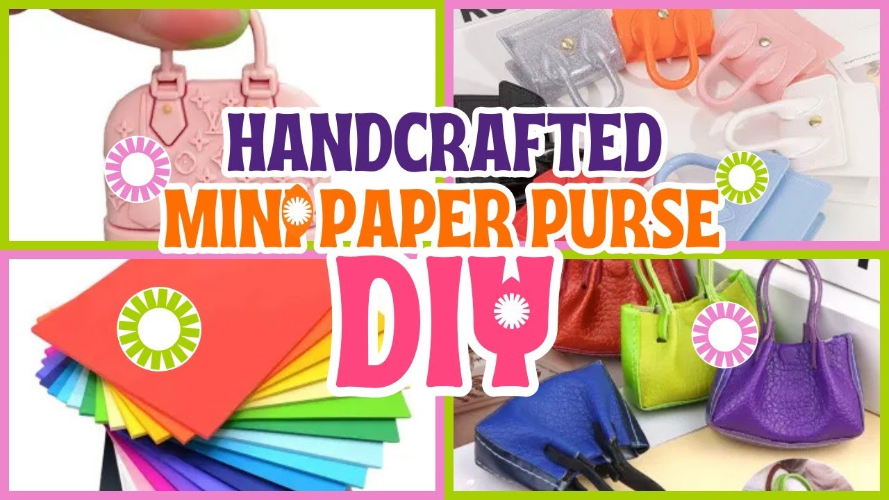 How to make easy paper handbag| paper purse banany Ka tarika ...