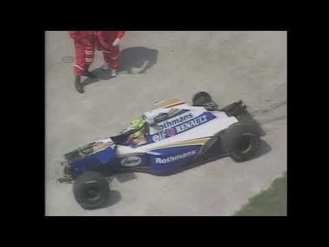 Formula 1, 1994 Imola race, death of Ayrton Senna 01 05.1994, victory of Michael Schumacher, Tage...