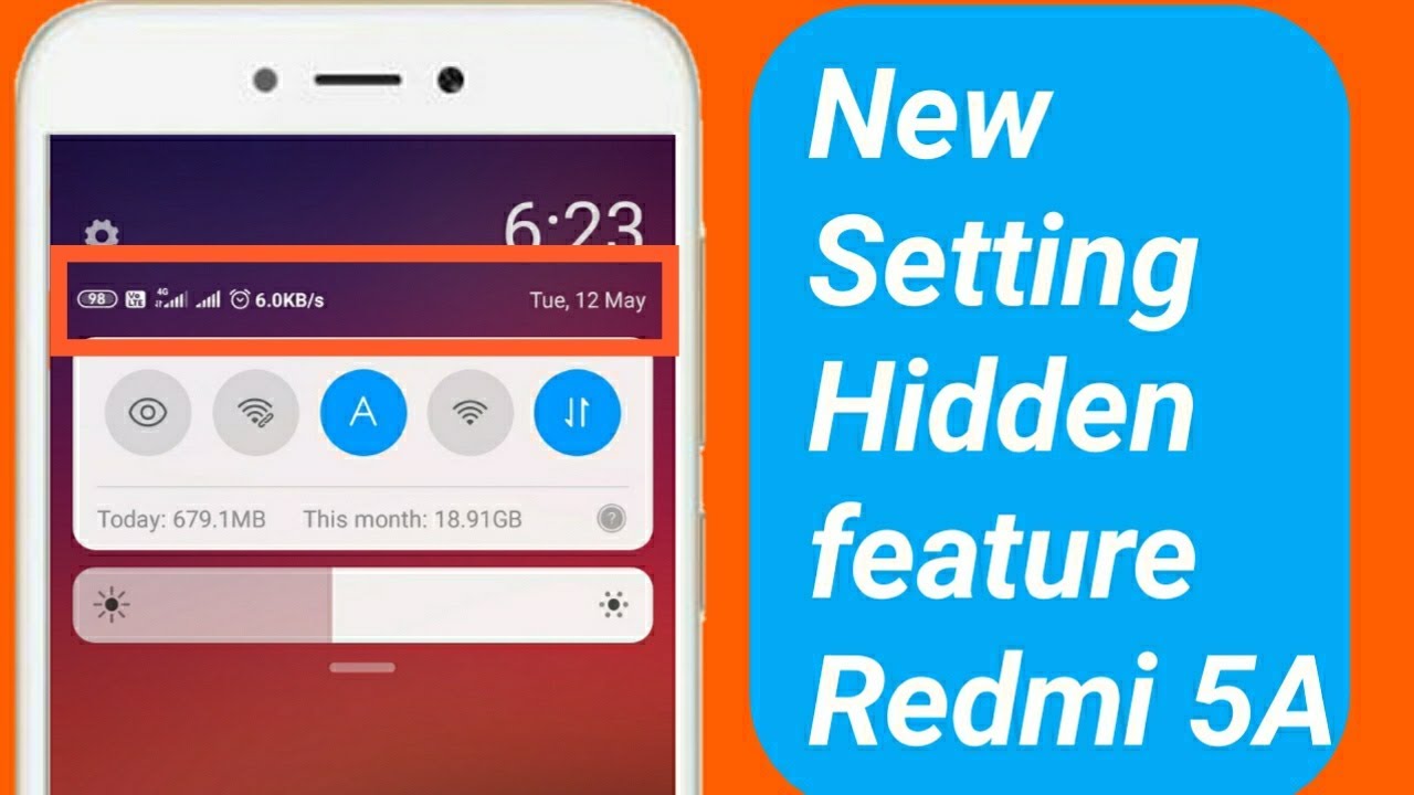 How to enable New Secret setting Redmi 5a - YouTube