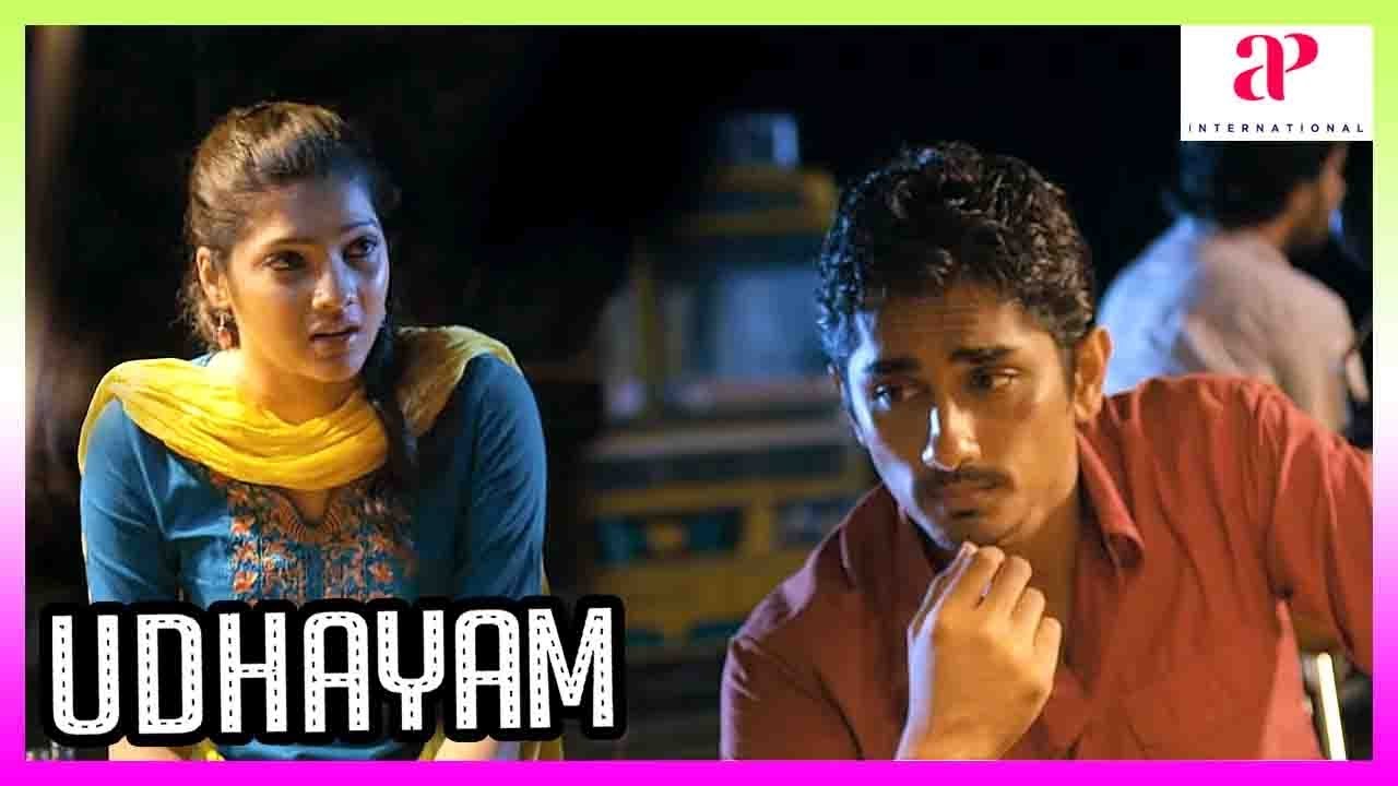 Udhayam NH4 Movie Scenes | Siddharth and Ashrita Shetty escape | Kay ...