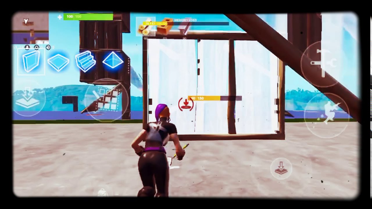 Fortnite MOBILE *PRO* BUILDING AND EDITING - YouTube