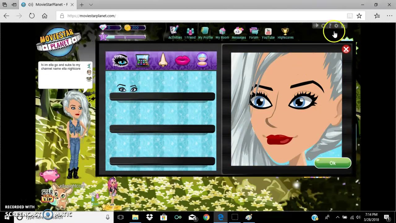 movie star game - YouTube