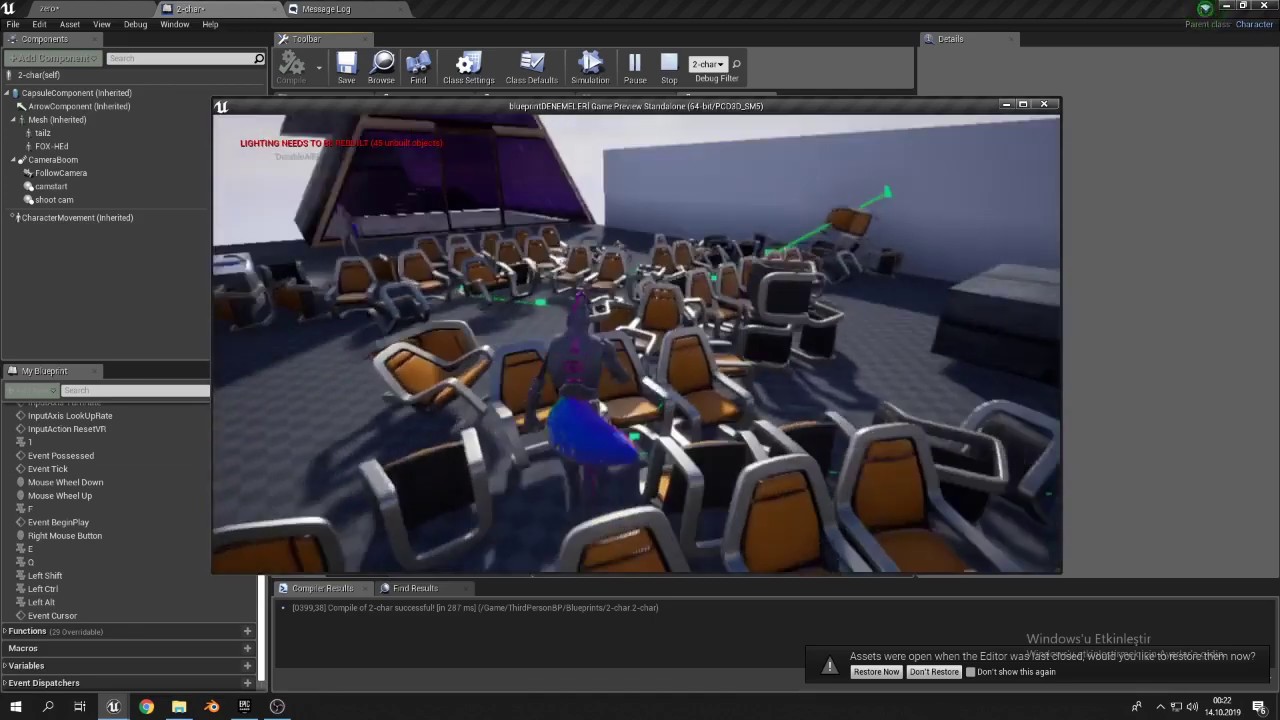 ue4 -(drawing line whit two point coordinates) - YouTube