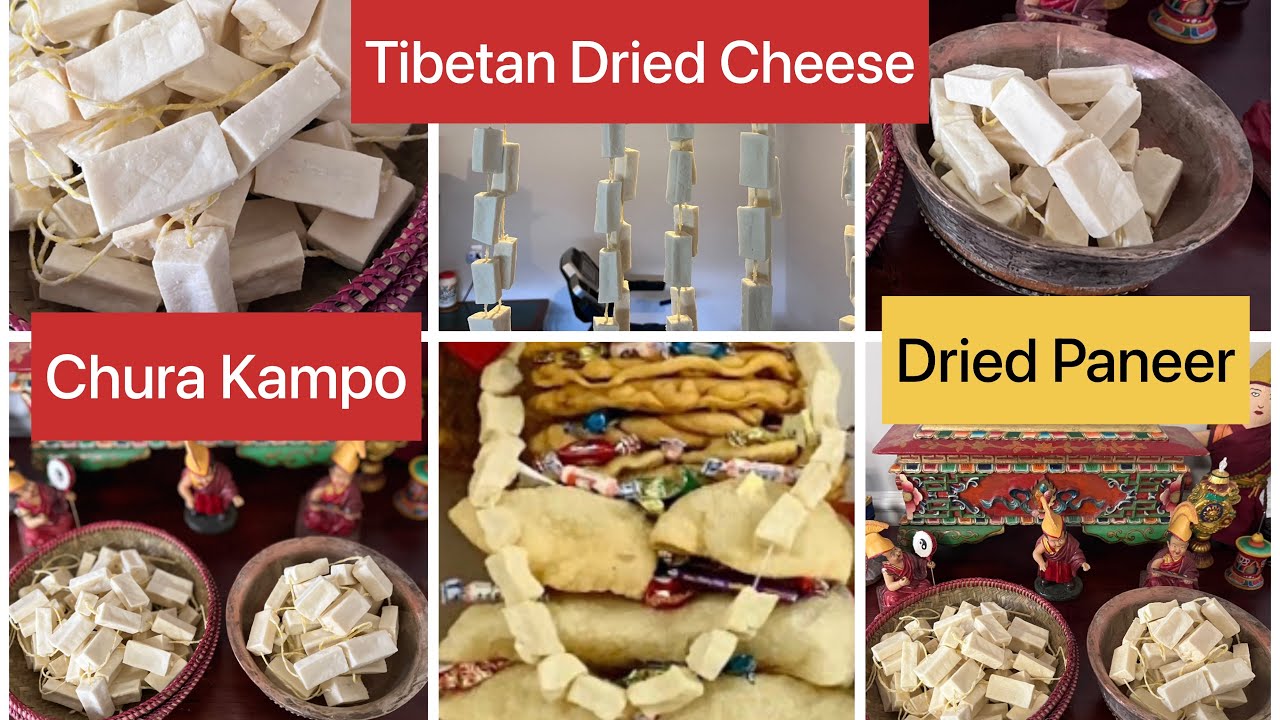 Tibetan Dried Cheese || Losar Chura Kampo| || Dried Paneer || # ...