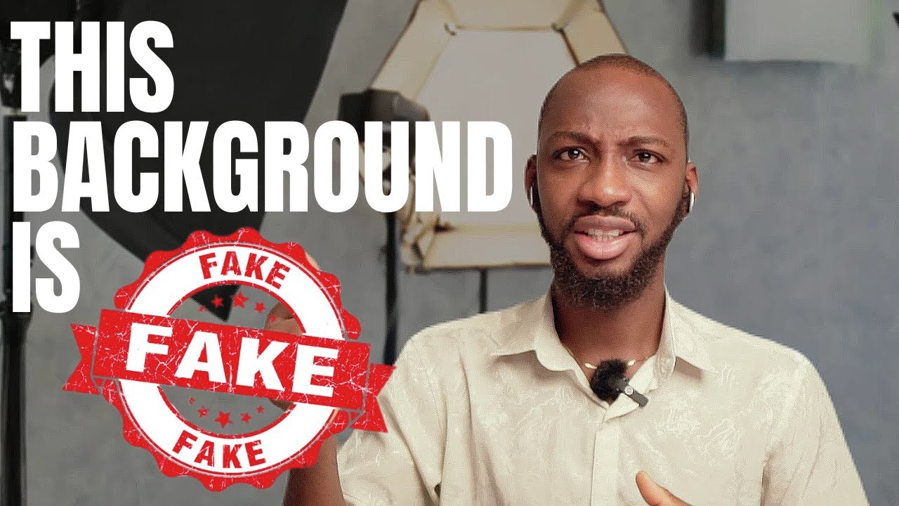 Create This Fake Youtube Studio Background In Minutes - YouTube