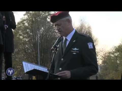 IDF Visit to Germany: An Emotional Speech In Berlin - YouTube