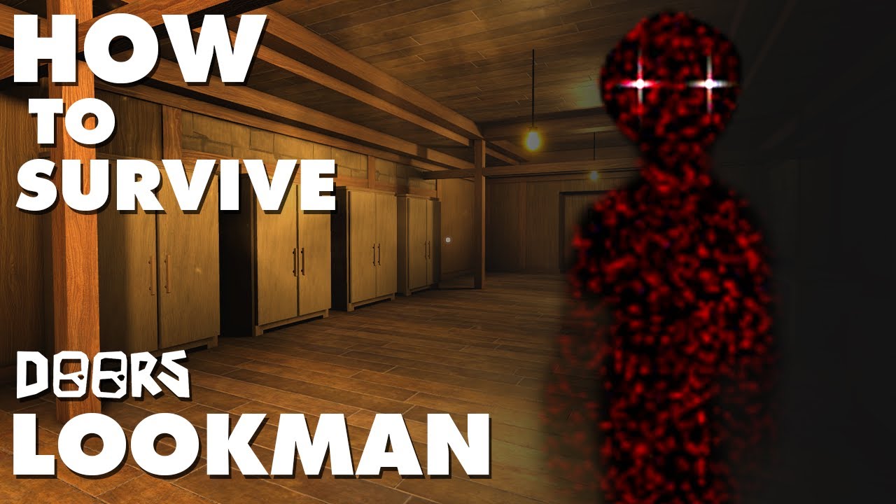 How To Survive THE LOOKMAN! - Roblox DOORS - YouTube