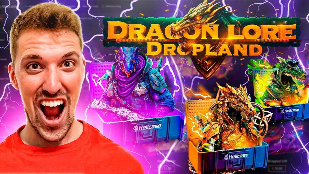 DRAGON LORE DROPLAND HELLCASE!!! 🚩🚩🚩 | 0.7$ PROMOCODE + 10%!!! # ...