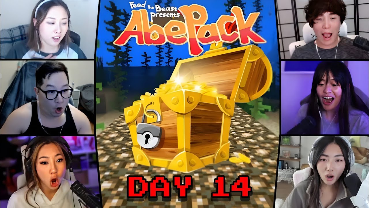 The Real Treasure | AbePack Minecraft SMP (DAY 14) - YouTube