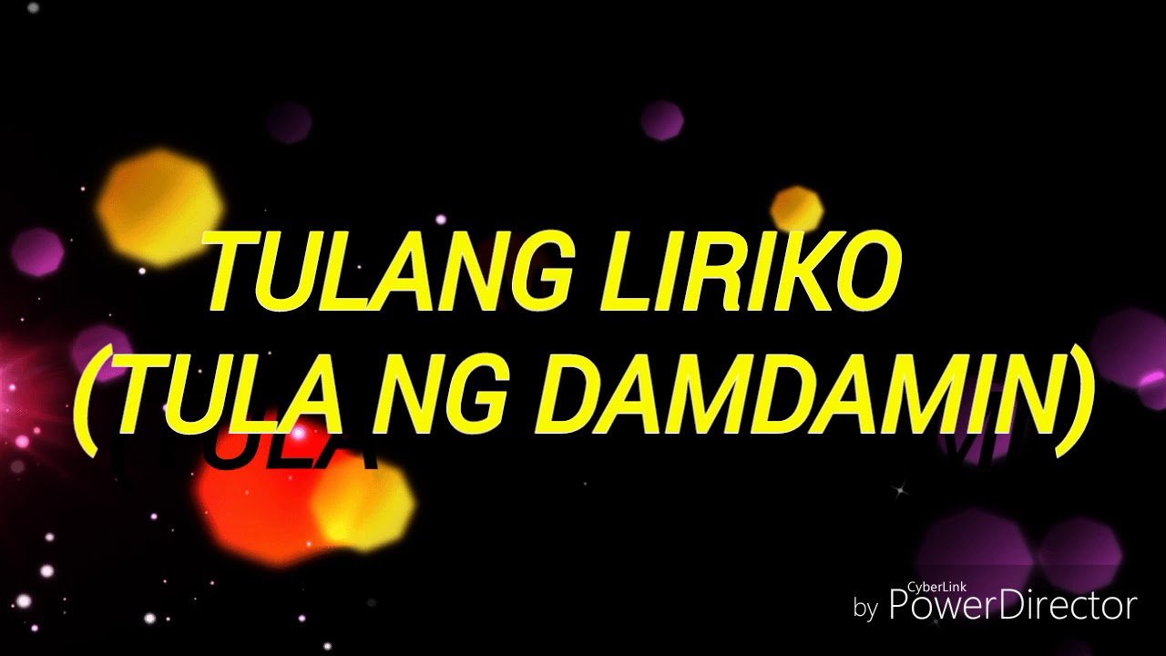 Tulang liriko ng pangkat 2 (10-Molave) - YouTube