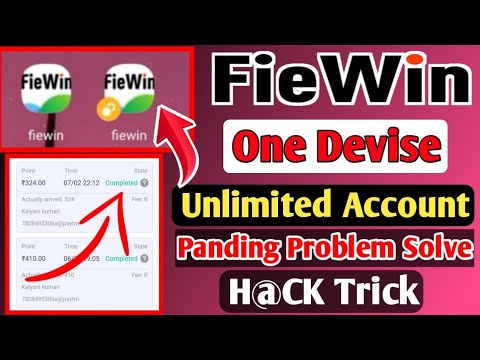 Fiewin withdraw pending problem solve!!100% working Trick!!How to ...