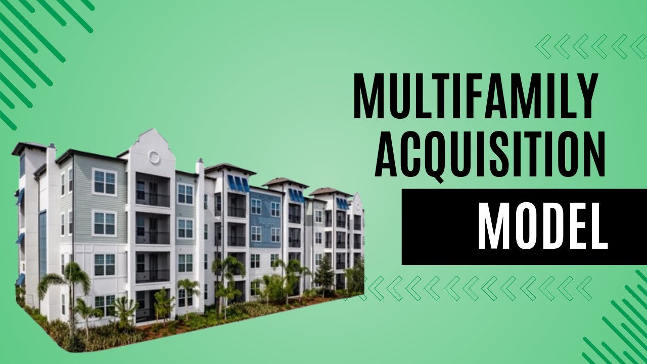 Multifamily Acquisition Model By The Fractional Analyst - YouTube