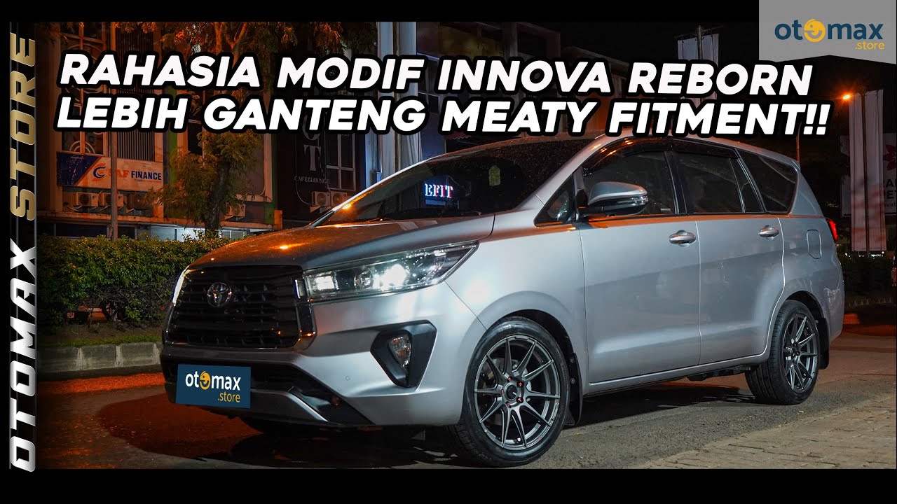 Rahasia Modifikasi Sempurna Innova Reborn Pakai Velg Enkei SC46 ...