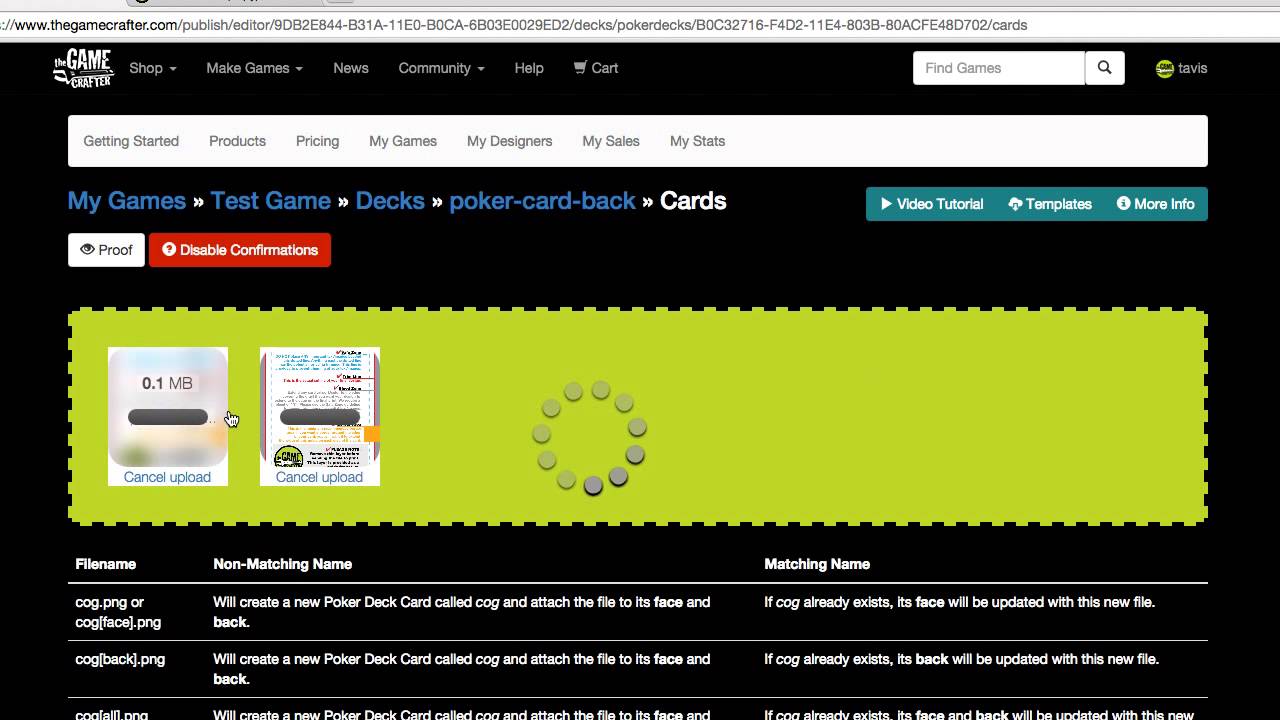 The Game Crafter Tutorial: Add A Deck of Cards To Your Game - YouTube