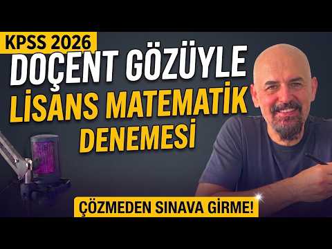 KPSS 2026 MATEMATİK PROVASI! (+PDF) | ÖSYM BU SORULARI SORAR! 🔥