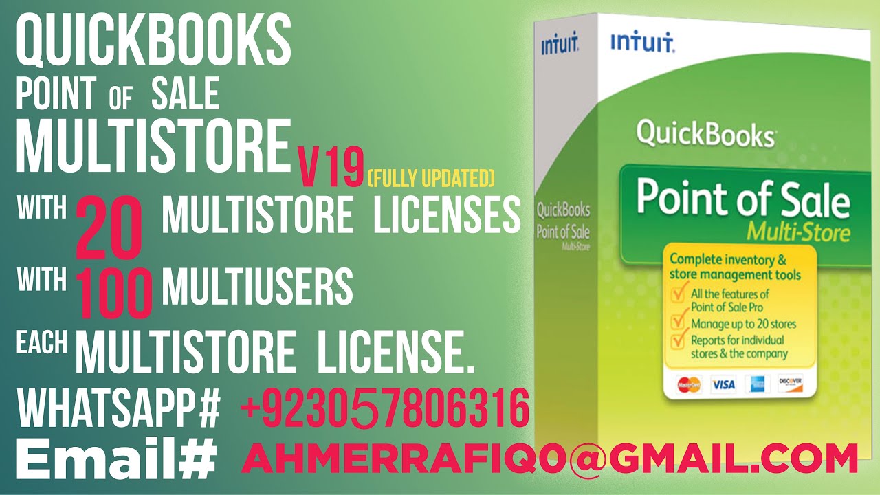 Quickbooks Point of Sale Multistore V19 - YouTube