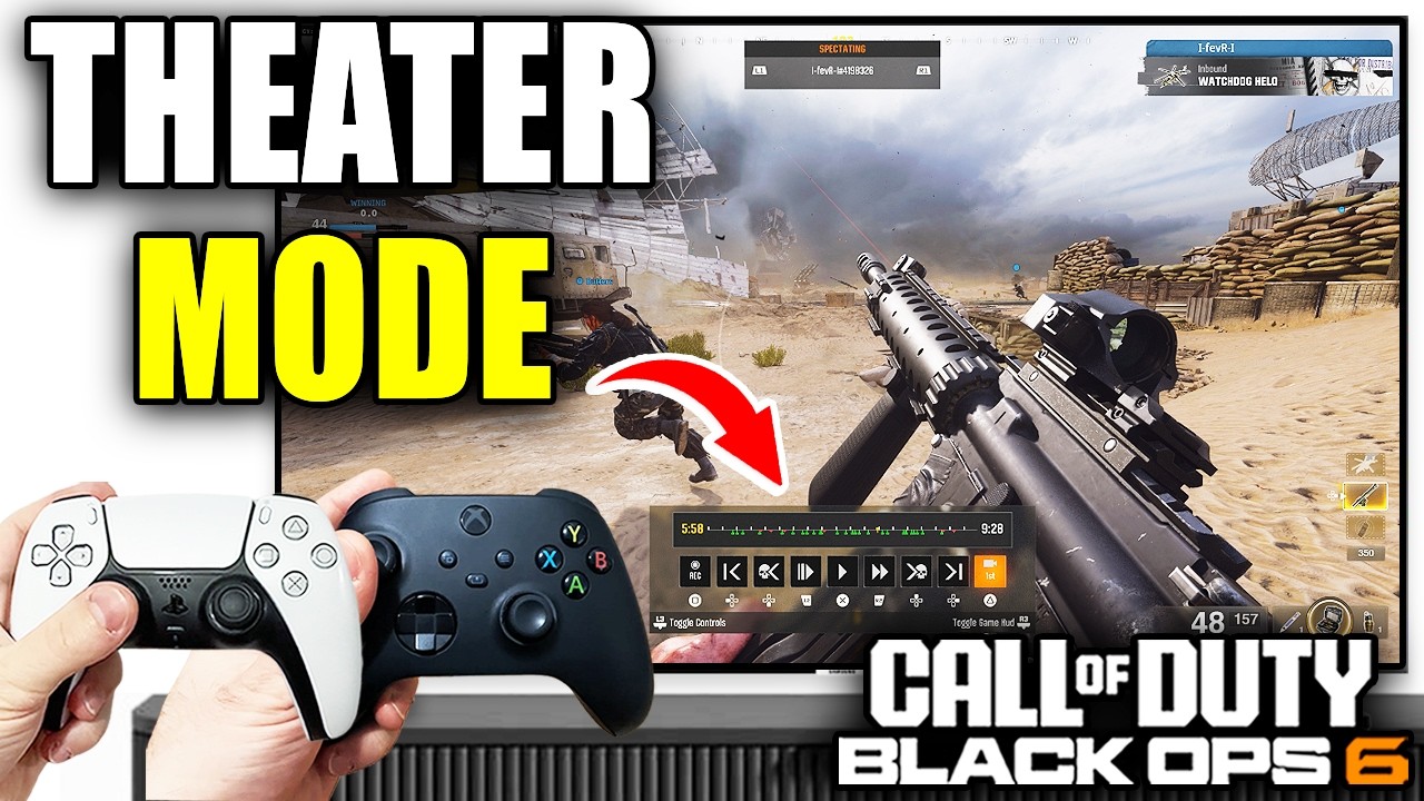 How To Use Theater Mode In COD Black Ops 6 & Watch Game Replays! - YouTube