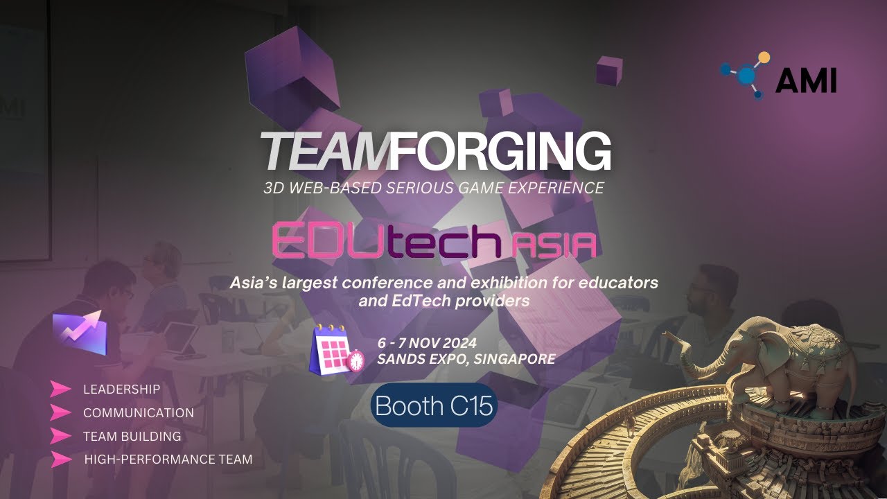 Experience TEAM FORGING Serious Game at EDUtech_Asia 2024 - YouTube