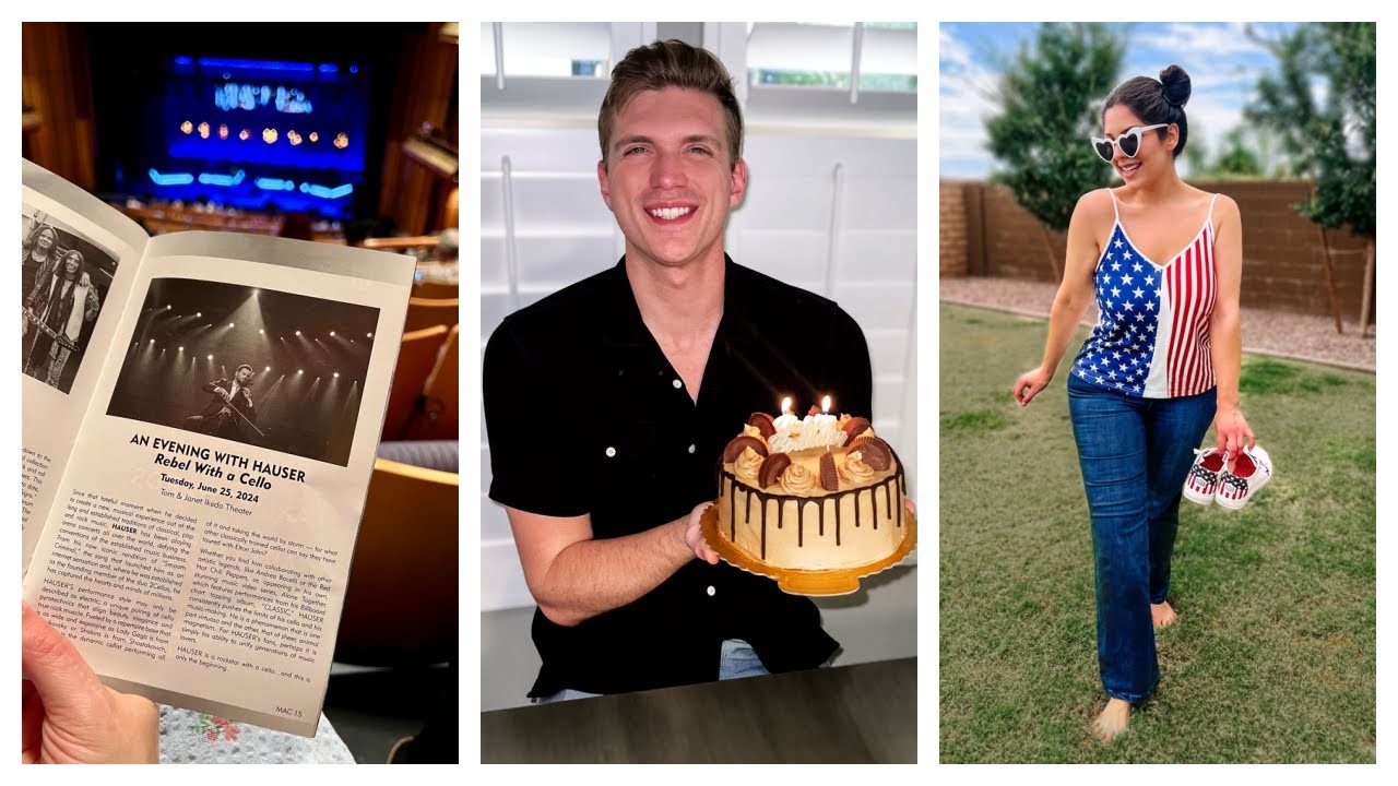 Birthday Cheers & Cello Melodies | Celebrating Brian & Hauser Concert ...