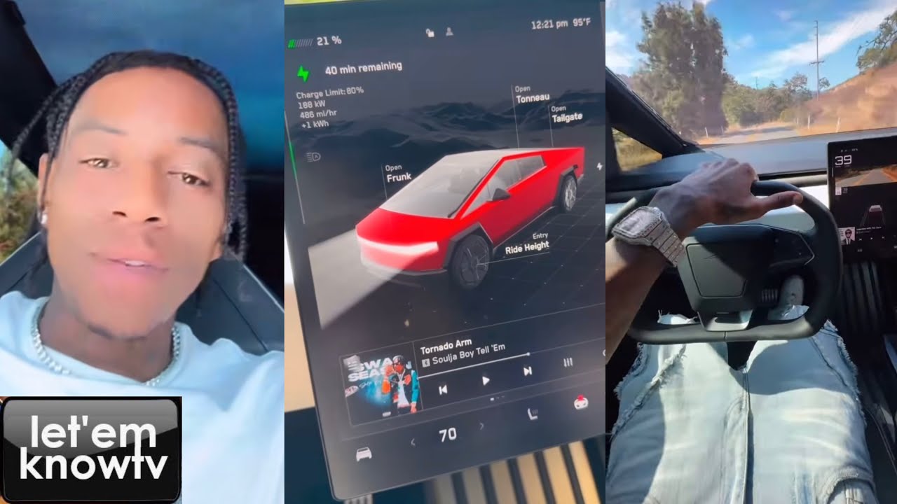 Soulja Boy Confesses His Love For The Tesla Cyber Truck, Says Elon Musk ...