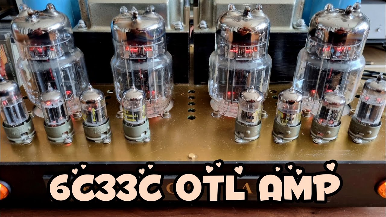 6C33C OTL POWER AMP : JINGLE BELLS - YouTube