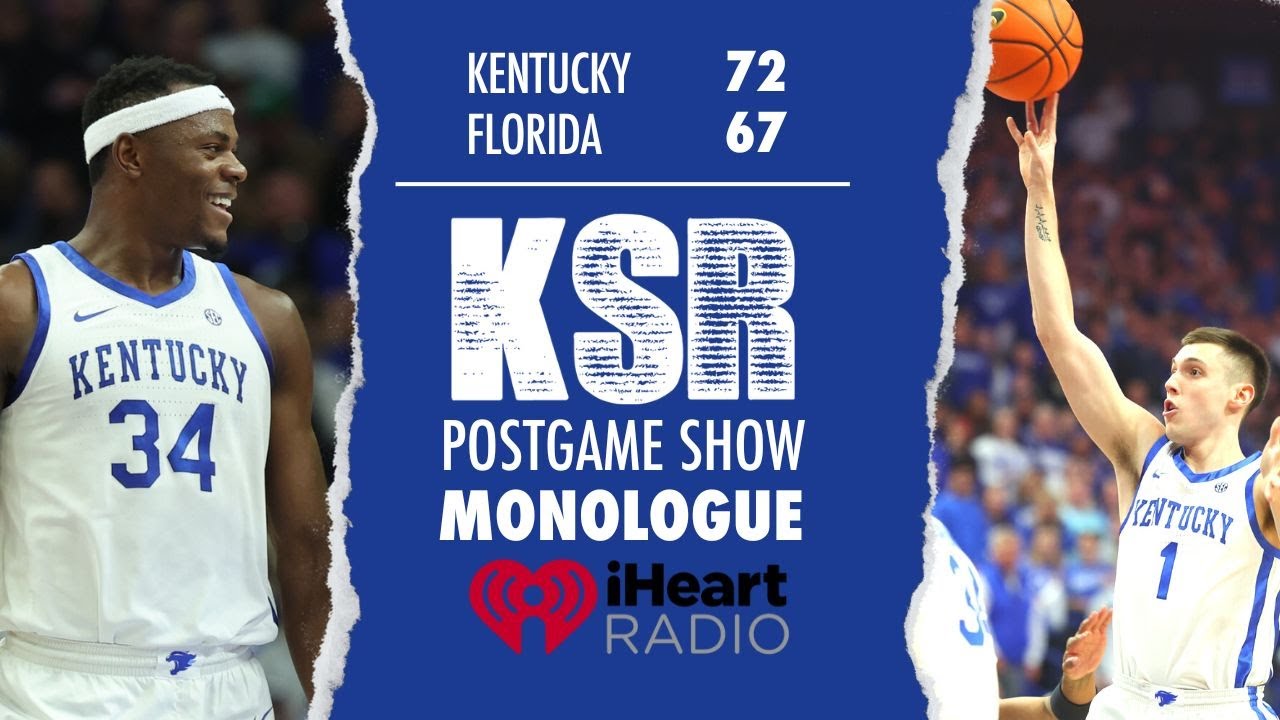 Matt Jones postgame monologue following Kentucky's win over Florida ...