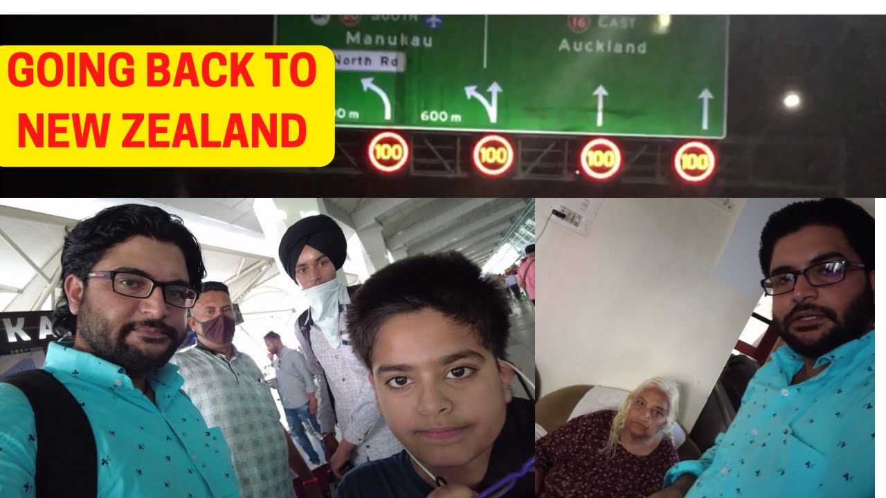 GOING BACK TO NEW ZEALAND FROM INDIA - YouTube