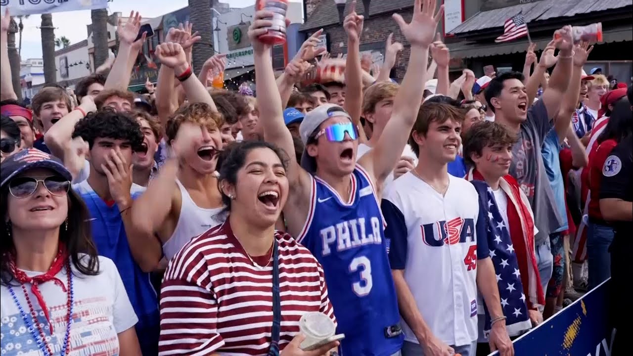 Fans fill Los Angeles World Cup viewing party for US draw with England ...
