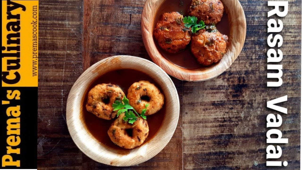 Rasam Vadai Recipe, 2 types Rasa Vada making video - YouTube