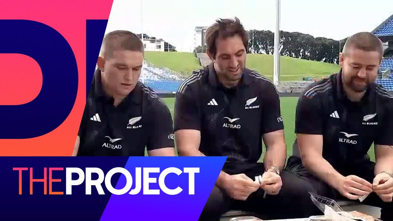 The All Blacks sit down for lunch with Tony Lyall | The Project NZ ...