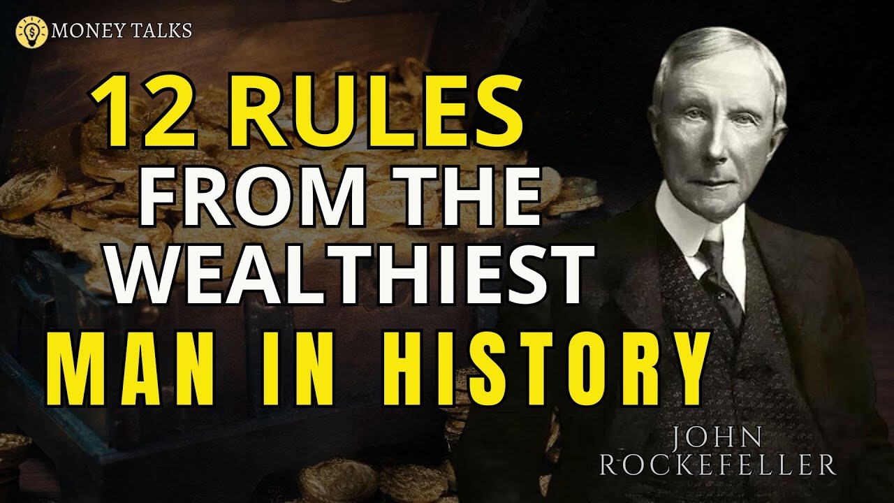 THE 12 RULES OF JOHN D ROCKEFELLER | THE WEALTHIEST MAN IN HISTORY ...