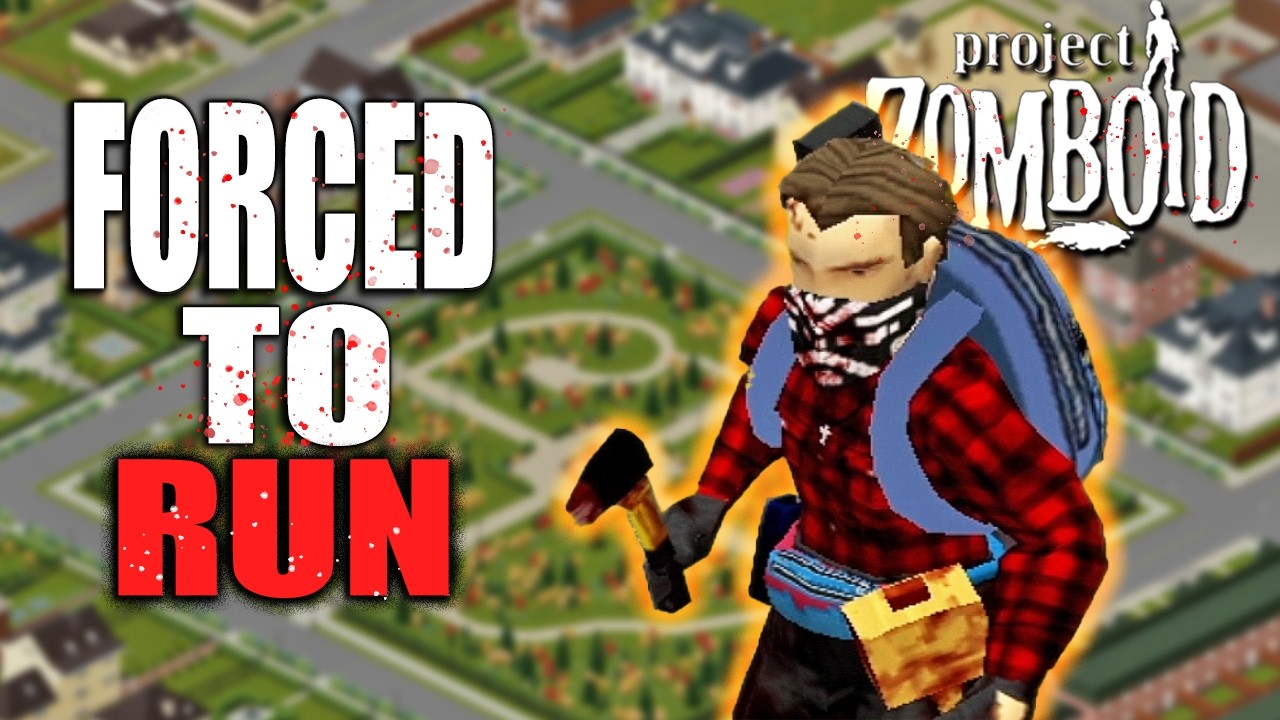 On the Run From Day 1... | Project Zomboid Build 42 Gameplay - YouTube
