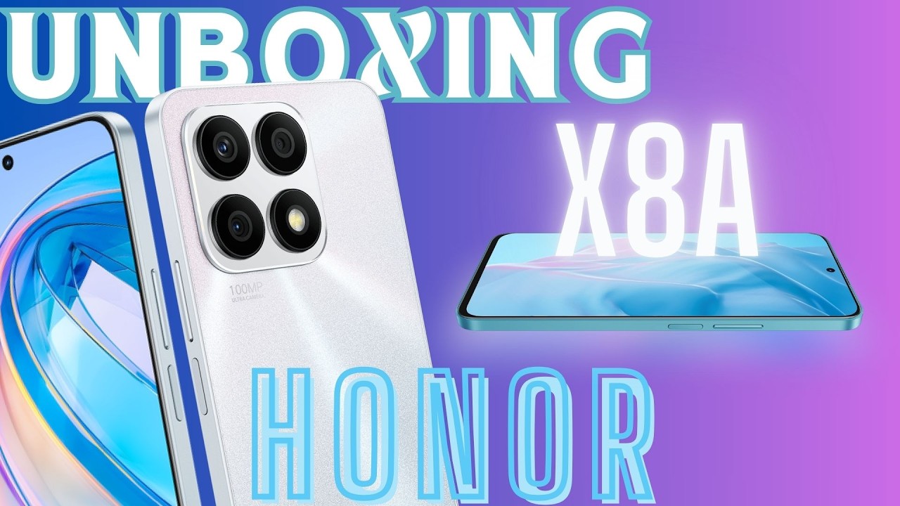 HONOR X8a | Unboxing y primeras impresiones - YouTube
