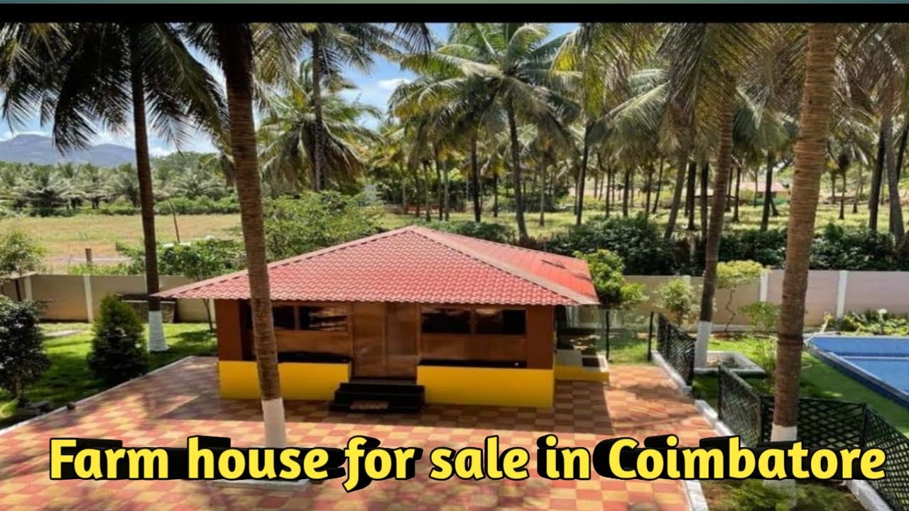 farm house for sale in coimbatore l 32 cents l Palathurai l Tamilnila ...