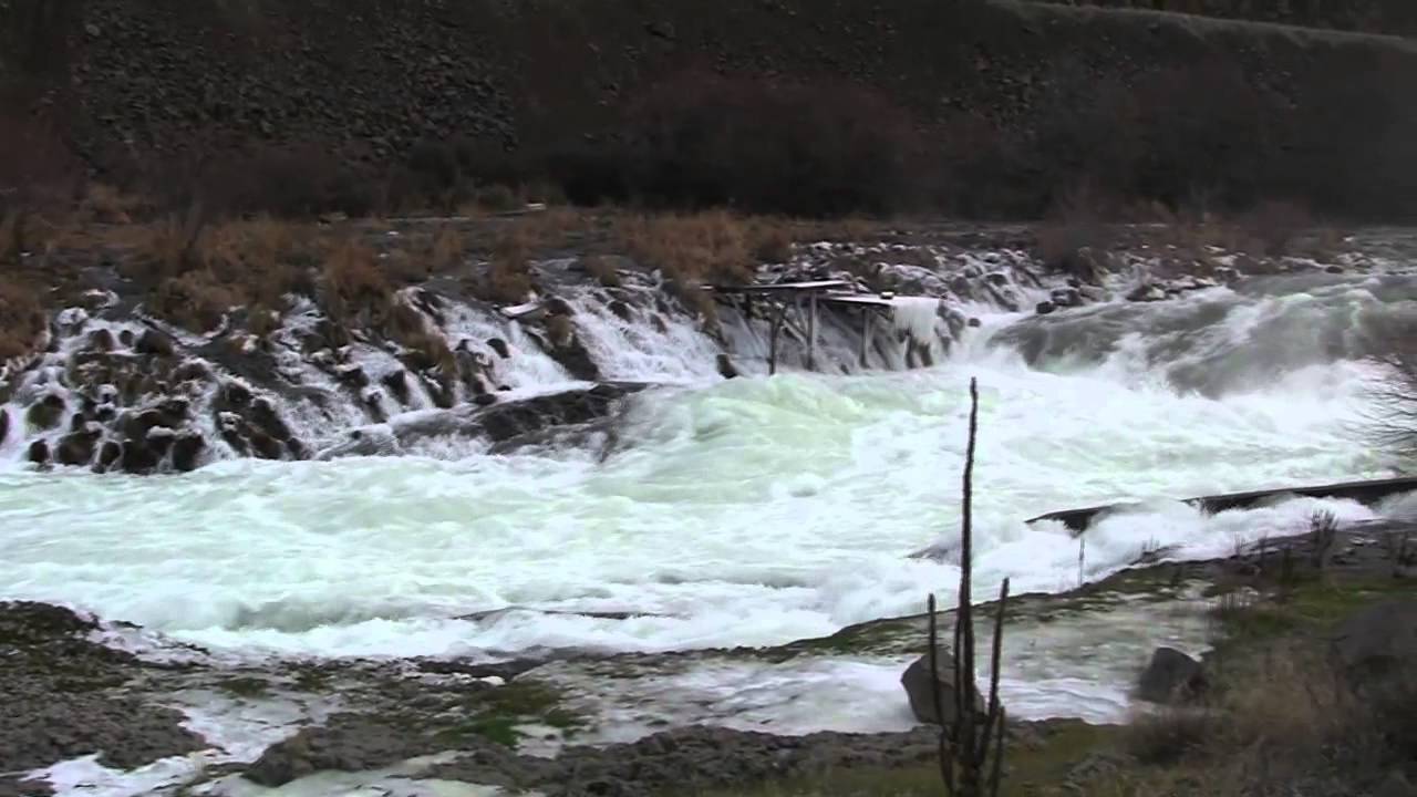 Sherars Falls, Deschutes River - YouTube