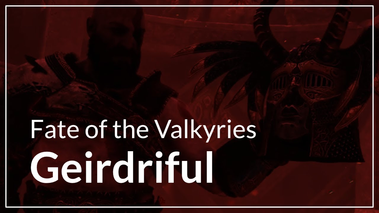 Geirdriful Valkyrie Fight - God of War - YouTube
